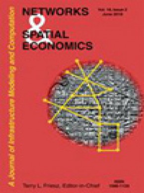 Networks & Spatial Economics-NETW SPAT ECON-学术之家
